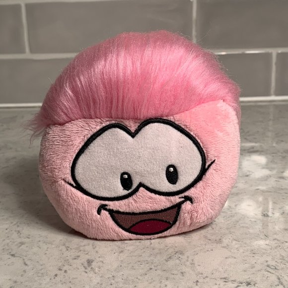 Club Penguin | Toys | Disney Club Penguin 5 Puffle Pink Series 5 Plush ...